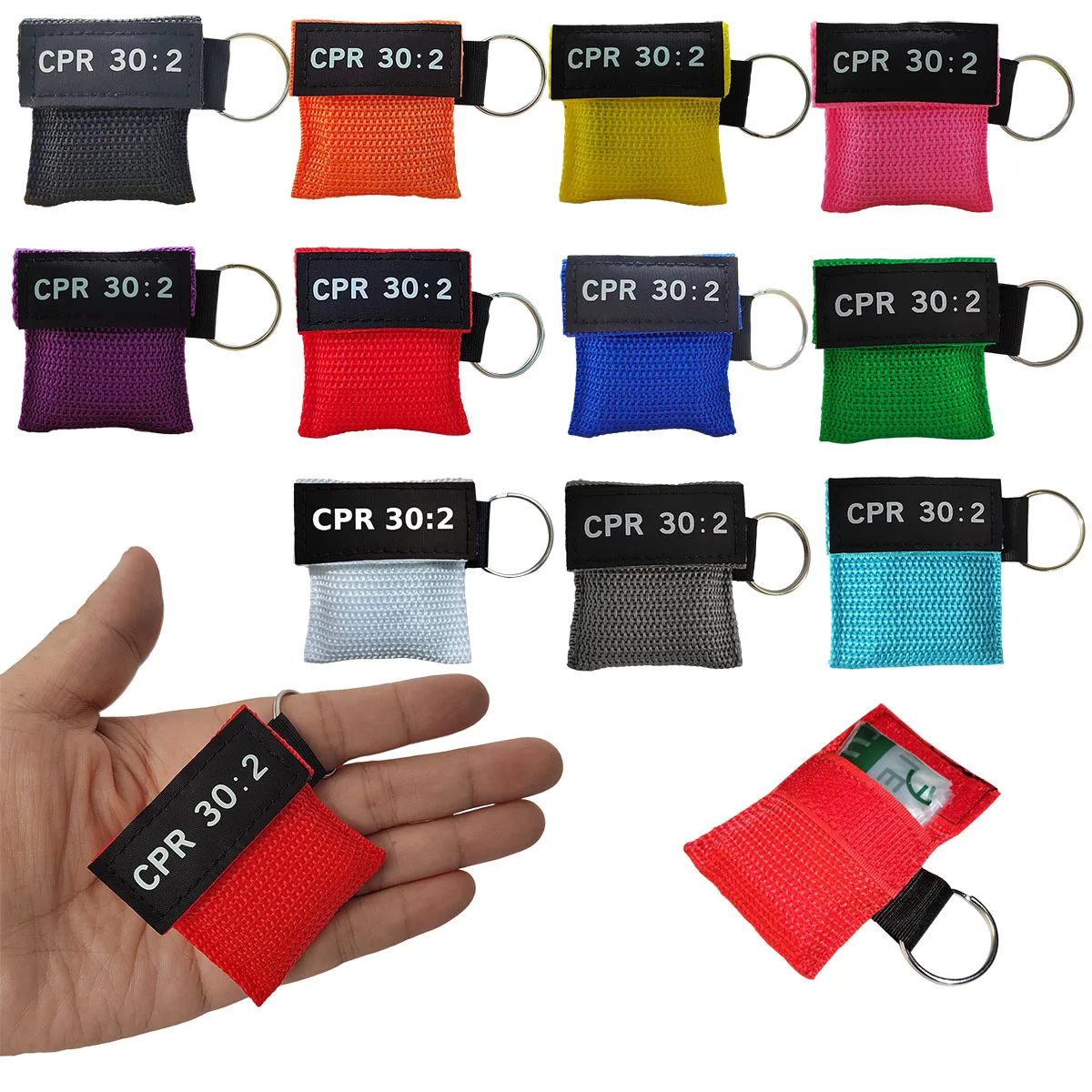 10pcs-lot-30-2-Face-Mask-Press-Breath-Save-New-Cpr-Face-Shield-With ...
