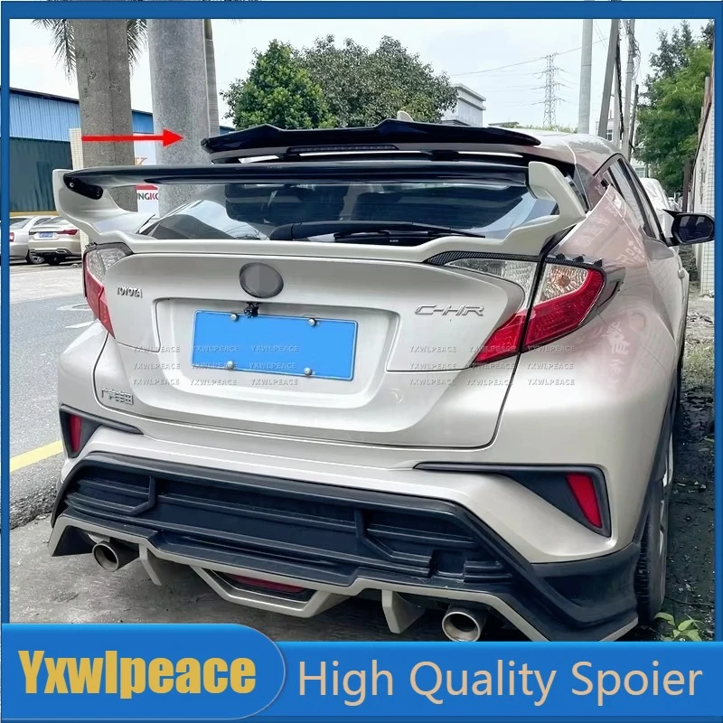For Toyota CHR C-HR 2016-2021 High Quality ABS Material Car Rear Trunk ...