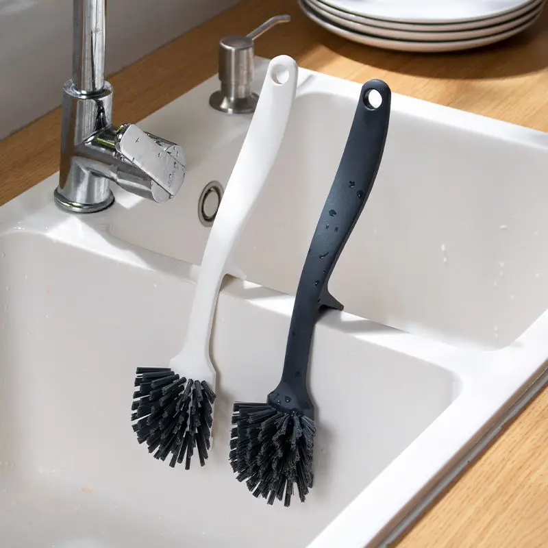 Multifunctional-Kitchen-Brush-Hunging-Long-Handle-Pan-Pot-Brush-Dish ...