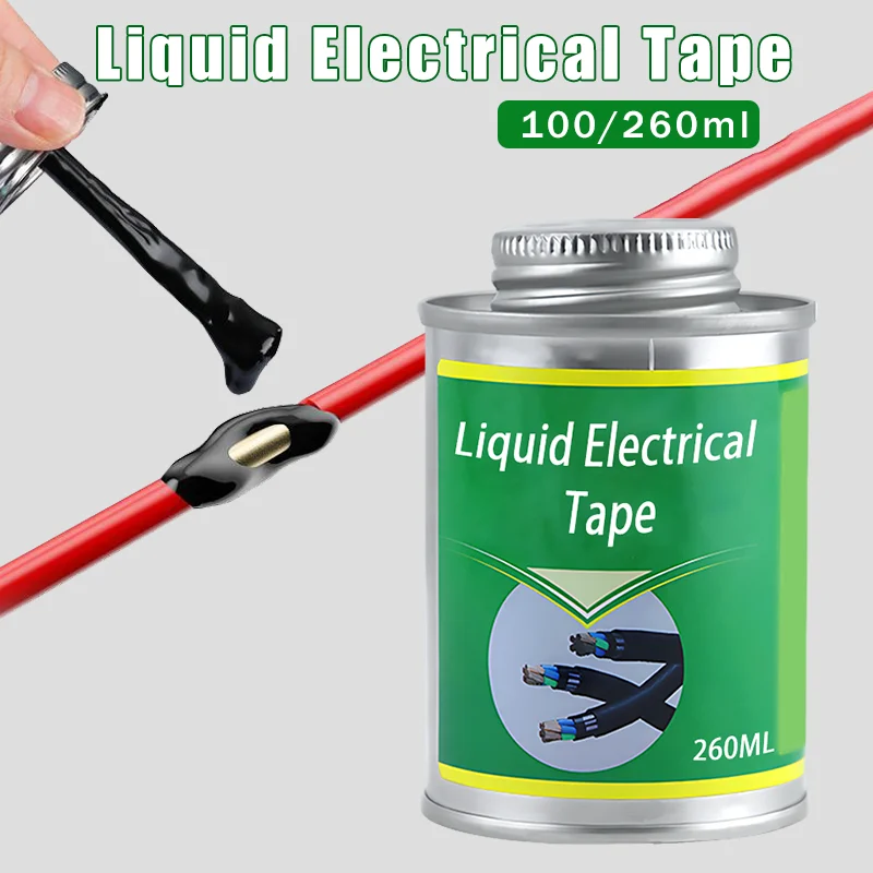 100-260ml-Liquid-Electrical-Tape-Insulating-Tape-Repair-Rubber ...