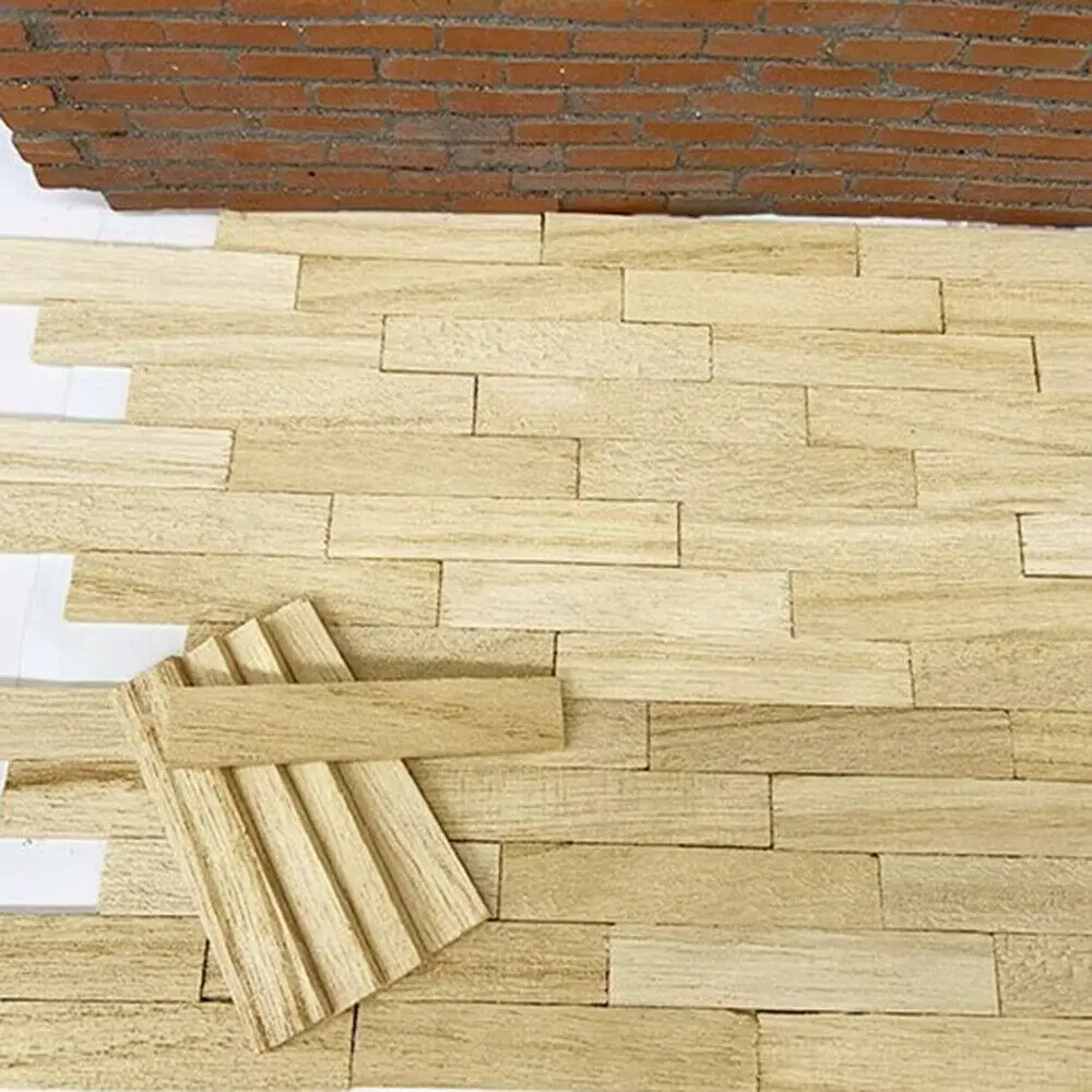 35Pcs-Bamboo-Rods-Wood-Sticks-Rectangle-Unfinished-Building-Model ...