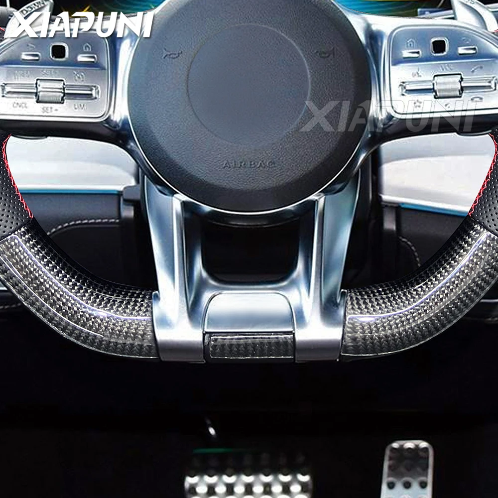 RPM Steering Wheel For Benz Mercedes AMG C63 W205 W204 W213 W212 2012 ...