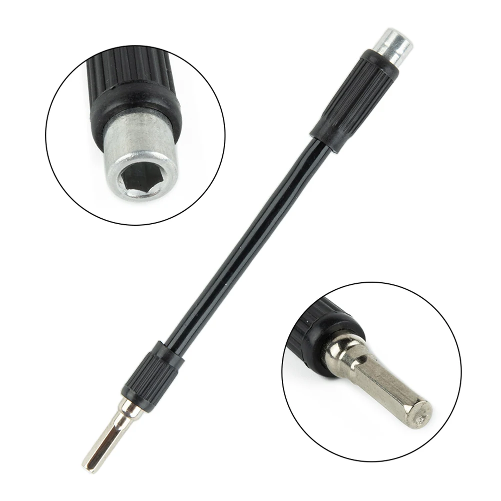 Drill-Screwdriver-Bit-Extension-Flexible-Holder-Link-Replacement-Shaft ...