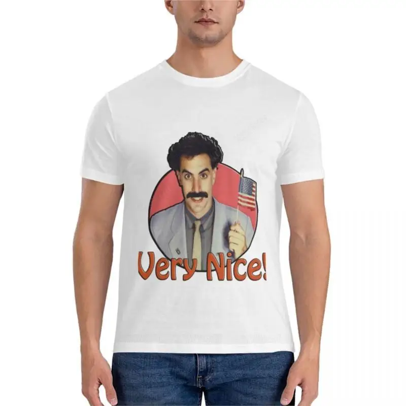 Borat-Very-Nice-Classic-T-Shirt-mens-graphic-t-shirts-men-short-sleeve ...