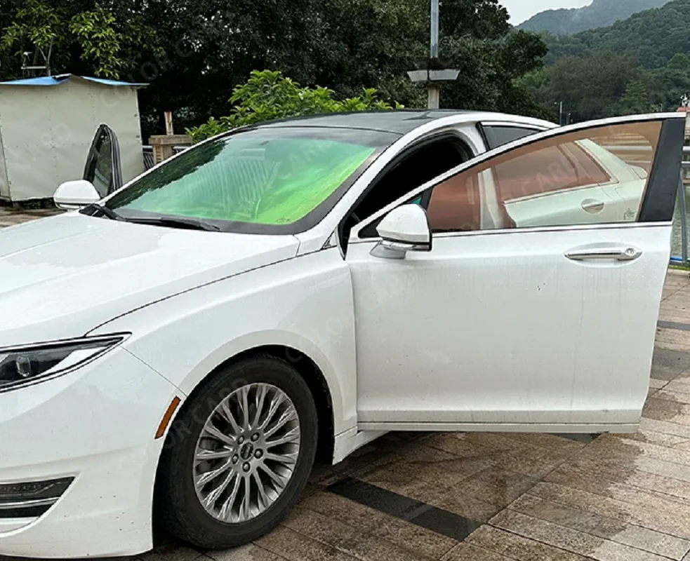 1mX5m-High-Quality-Green-Chameleon-Film-VLT70-Front-Windshield-Window ...