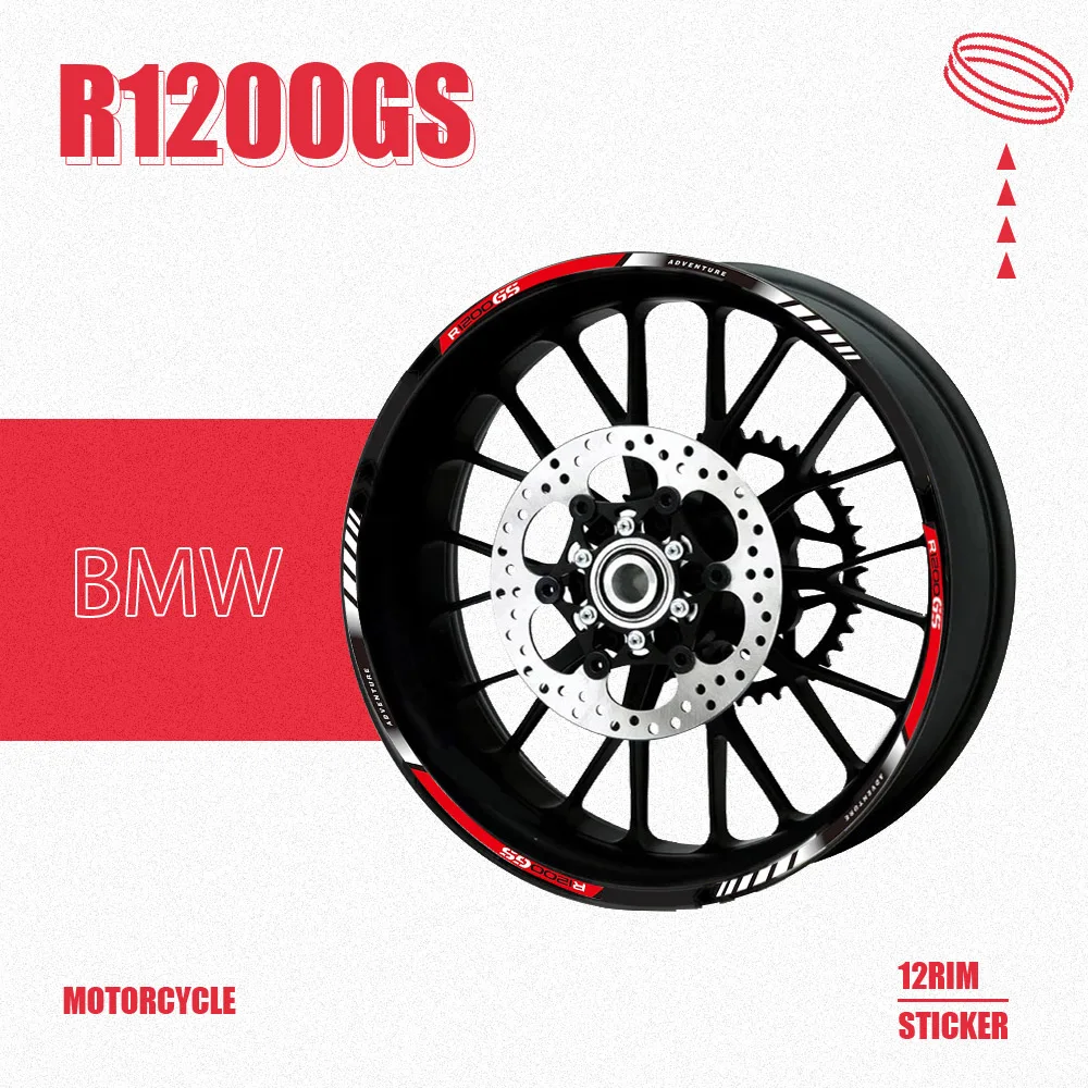 For BMW R1200GS LC ADV R1200 GS Adventure Motorcycle Reflective tire ...