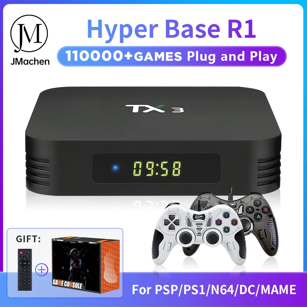 Consolas-de-jogos-retro-port-teis-Hyper-Base-R1-Video-Game-Player-ATV ...