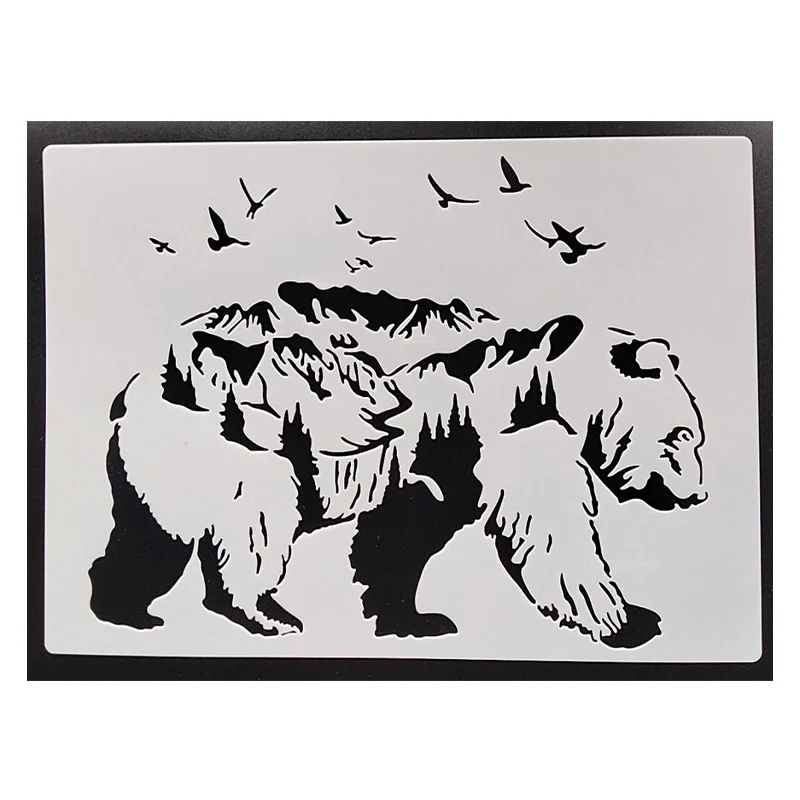 Black Bear Stencil