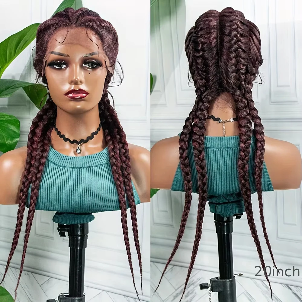 Goddess 4 Braid Wig Review: Real User Experience with the Triangle Lace ...