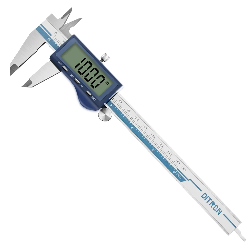 DITRON-Digital-Caliper-150mm-6-Large-LCD-Screen-Electronic-Digital ...