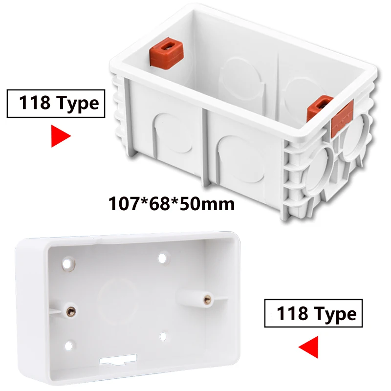 Home-Improvement-Wall-Surface-Mounted-Bottom-Box-118-Type-Junction-Box ...