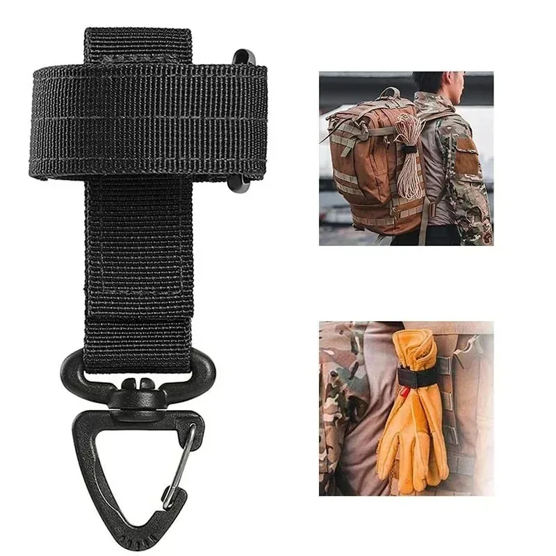 Mountaineering Buckle Outdoor Keychain Tactical Gear Clip Keeper Pouch ...