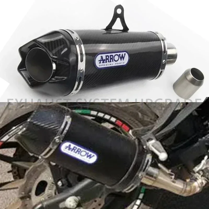 Universal-51mm-Motorcycle-Exhaust-Pipe-Escape-Moto-Modified-Silencer ...