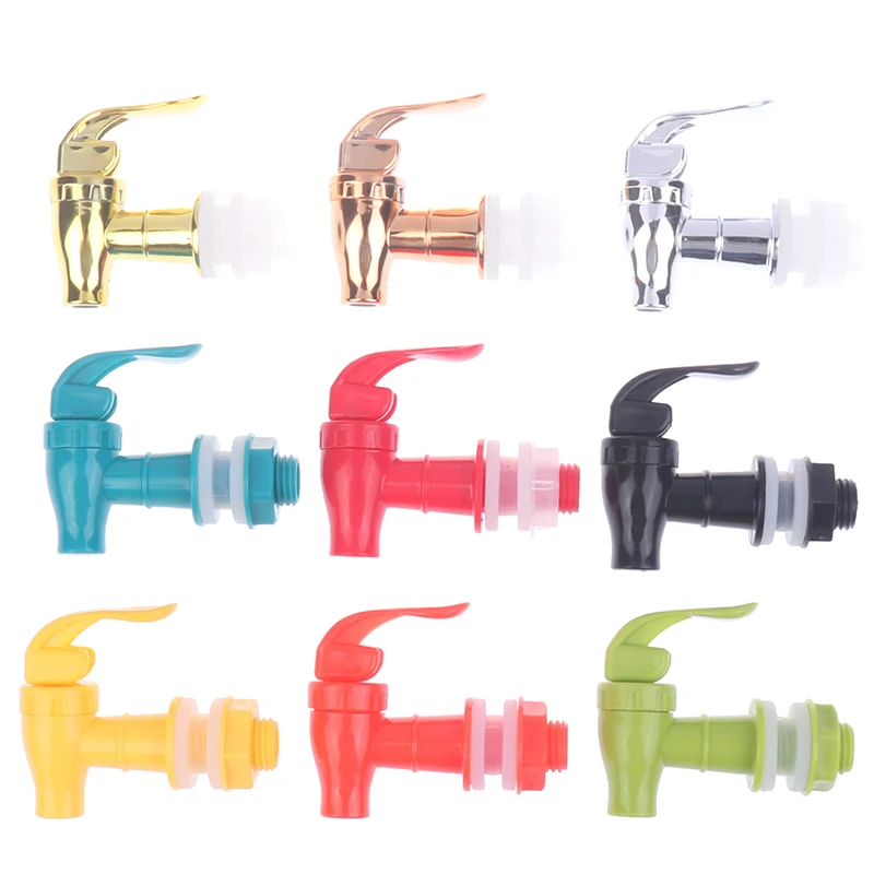 Glass-Wine-Bottle-Plastic-Faucet-Jar-Wine-Barrel-Water-Tank-Special ...