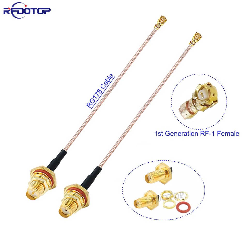 10Pcs/Lot U.FI IPX-1 Female to Waterproof SMA Female 3g 4g WIFI Antenna ...