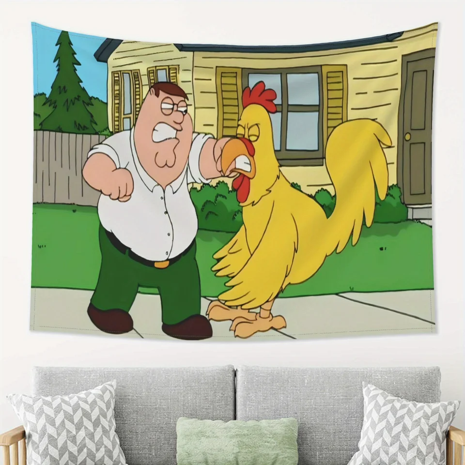 Family Guy Peter And Chicken Fighting
