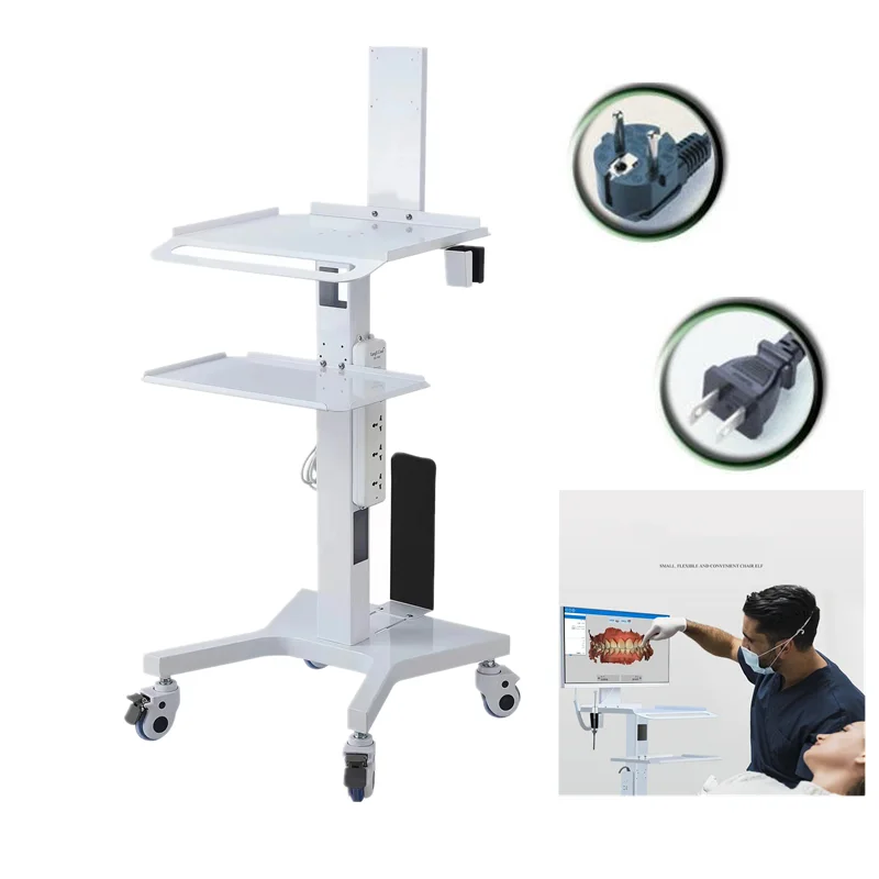 Medical Trolley Stand Dental Lab Equipment Silent Wheel Oral 3D Scanner ...