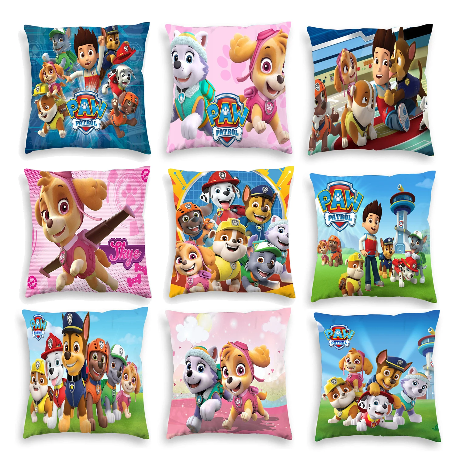 Paw-patrol-anime-fronha-para-crian-as-desenhos-animados-skye-persegui-o ...