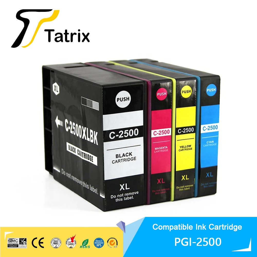 Tatrix Pgi-2500 Pgi-2500xl 2500xl Premium Compatible Color Inkjet Ink ...