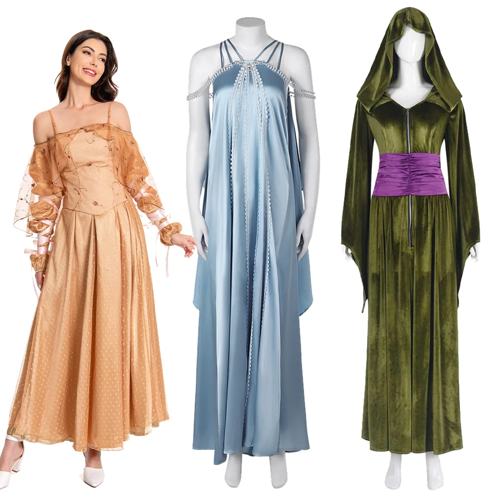 Padme Cosplay Nightgown Fantasia Costume Night Dress Disguise For ...