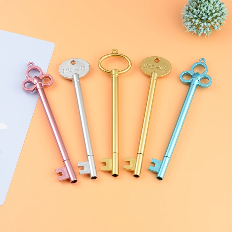 40-Pcs-Retro-Creative-Retro-Key-Modeling-Neutral-Pen-Signature-Pen ...
