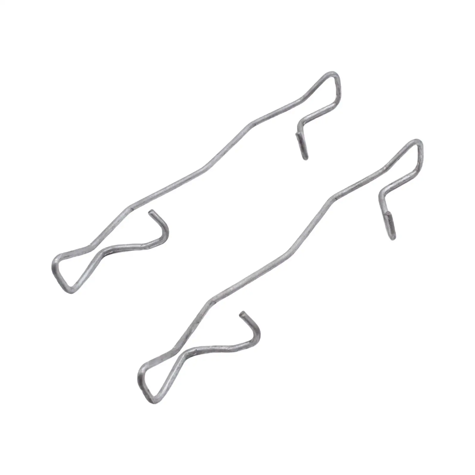 Automotive-Brake-Pad-Retaining-Spring-Clip-Set-of-2-Metal-Wire-Material ...