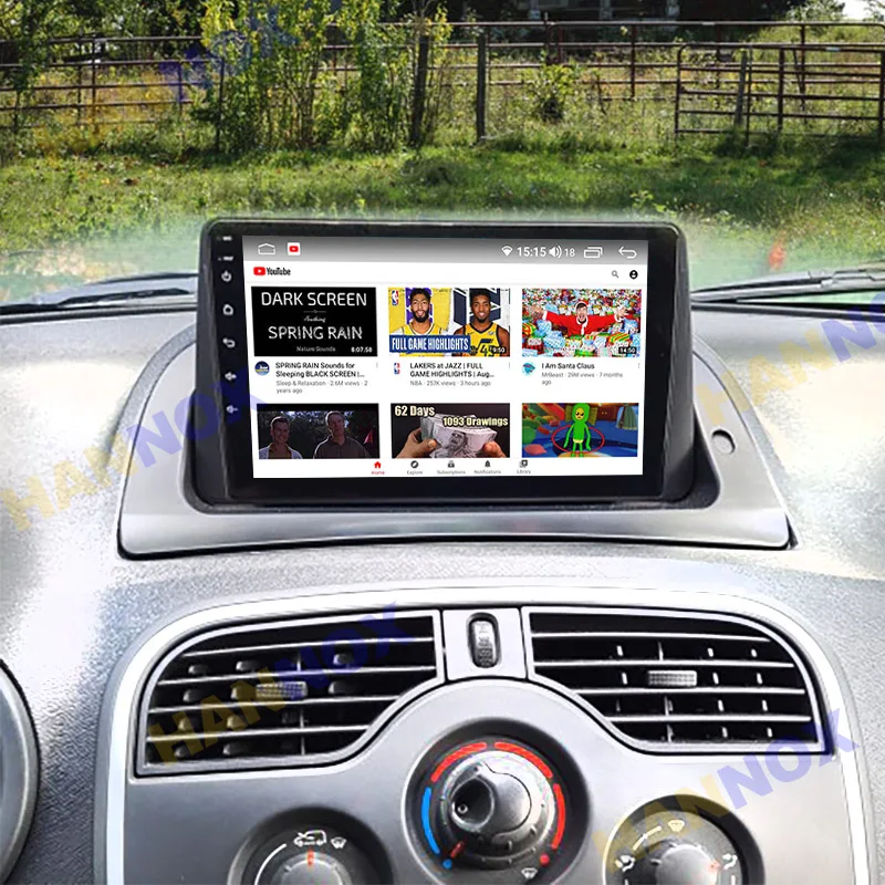 9" Android QLED Screen Stereo For Renault Kangoo 2015 - 2018 Car Radio ...