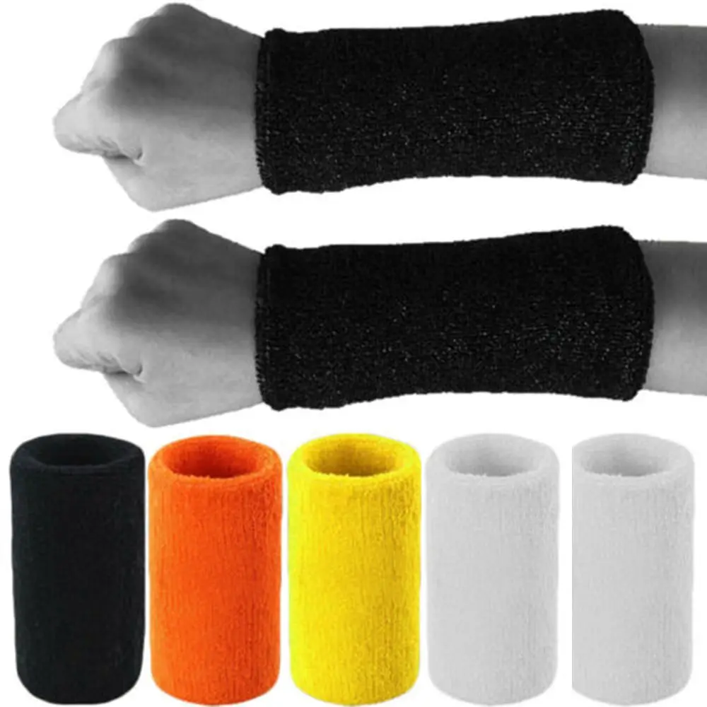 1Pc-Sport-Cricket-Yoga-Basketbal-Tennis-Badminton-Wristband-Arm-Band ...