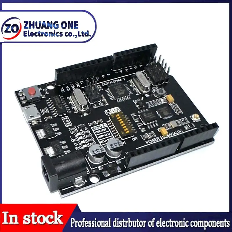 UNO R3 Official Box ATMEGA16U2 / UNO+WiFi R3 Original ATMEGA328P Chip CH340G For Arduino UNO R3 ...