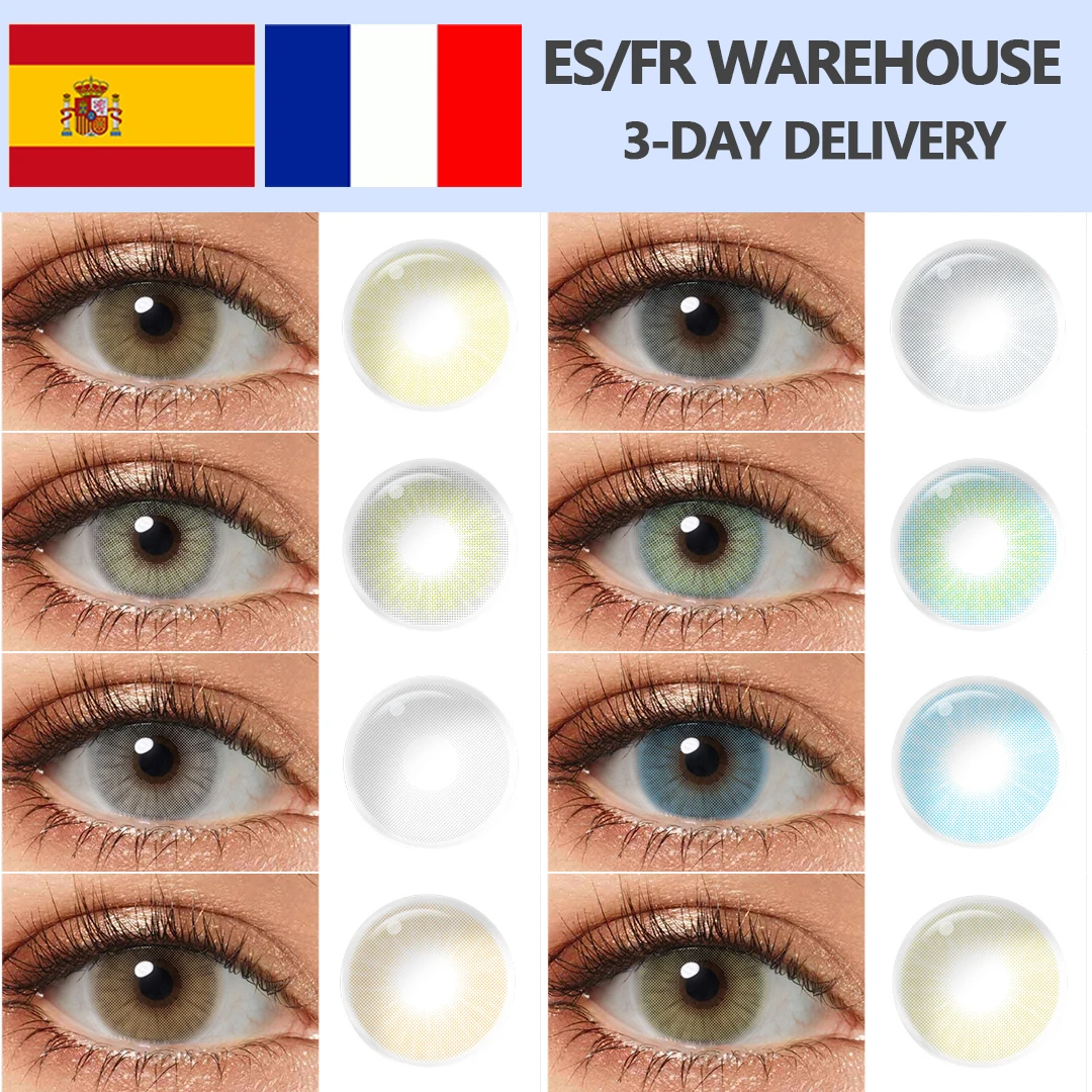 Eye Contact Colors Gray