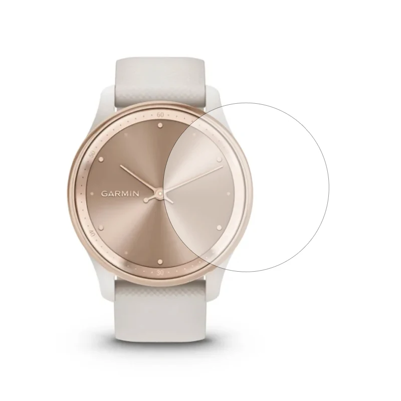 Hard Tempered Glass Clear Protective Film For Garmin Vivomove Trend ...