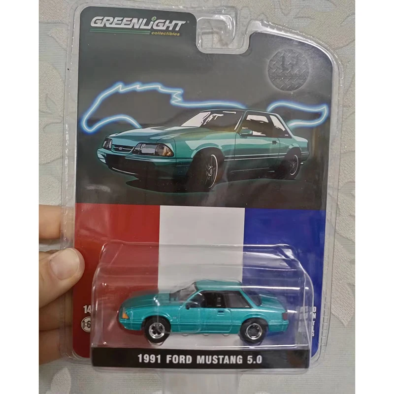 Greenlight Diecast 1:64 Scale 1991 Ford Mustang LX 5.0 Alloy Simulation ...
