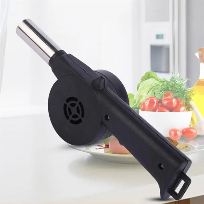 Outdoor-Barbecue-Fan-Hand-cranked-Air-Blower-Portable-BBQ-Grill-Fire ...