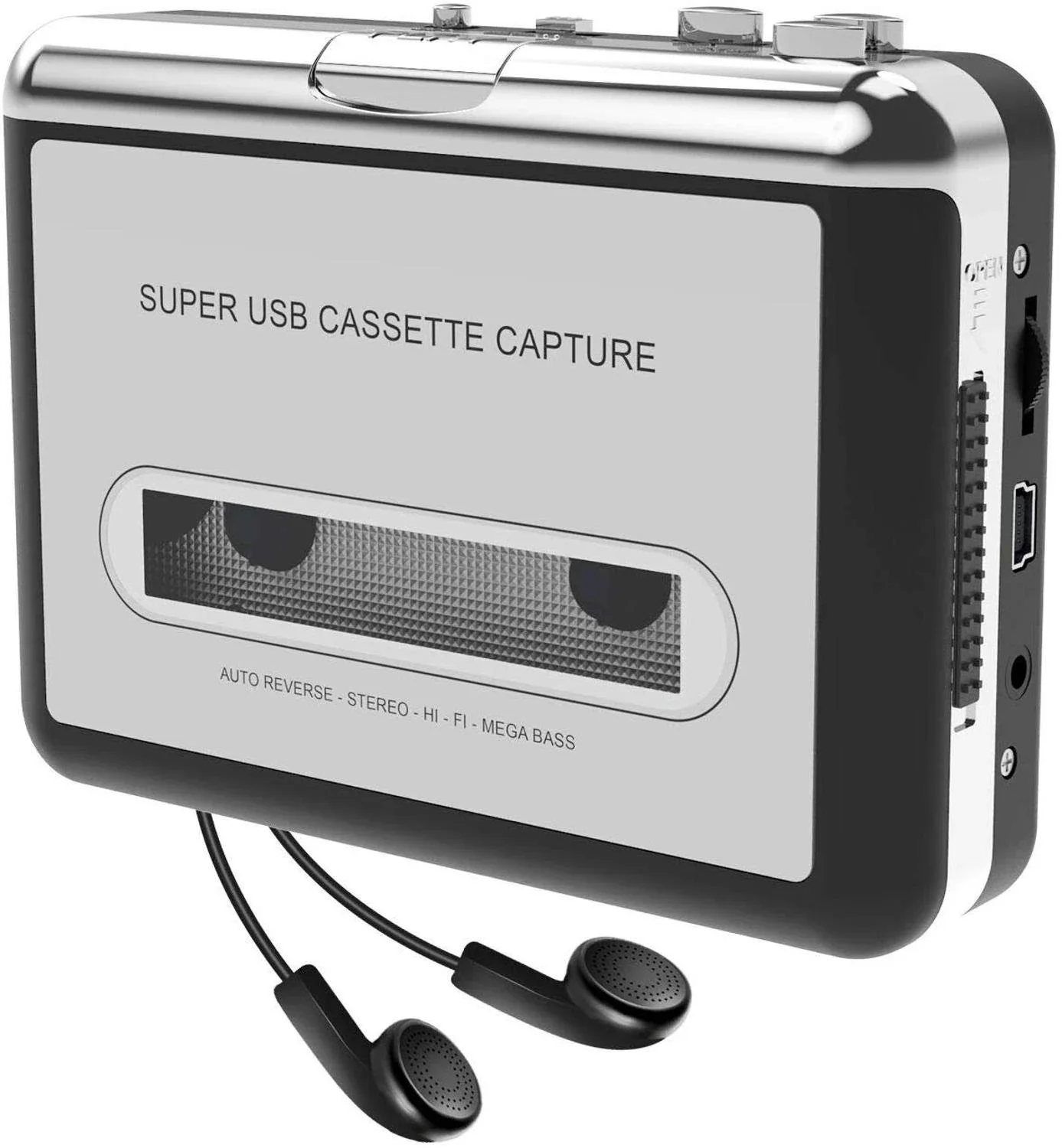 Y&h Cassette Player Usb Cassette To Mp3 Converter Capture Audio Music ...