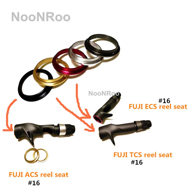 Trim-Ring-for-FUJI-ECS-ACS-TCS-reel-seat-16-DIY-Fishing-Rod-aluminum ...