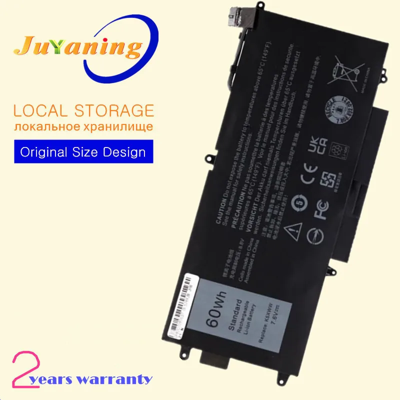 K5XWW Laptop Battery for DELL Latitude 5289 7389 7390 2-in-1 Series ...