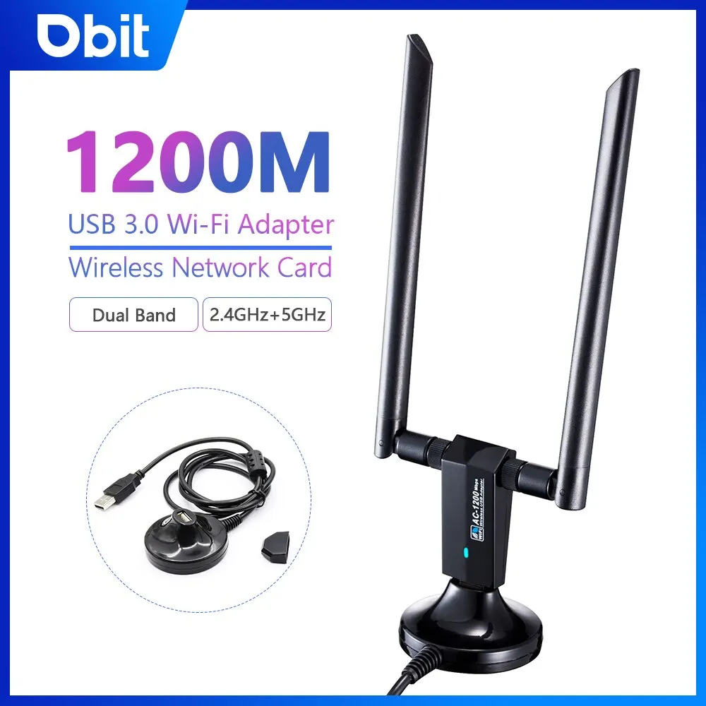 Wi-Fi-Adapter-USB-3-0-Network-Card-AC1200-2-4G-5G-High-Gain-External ...