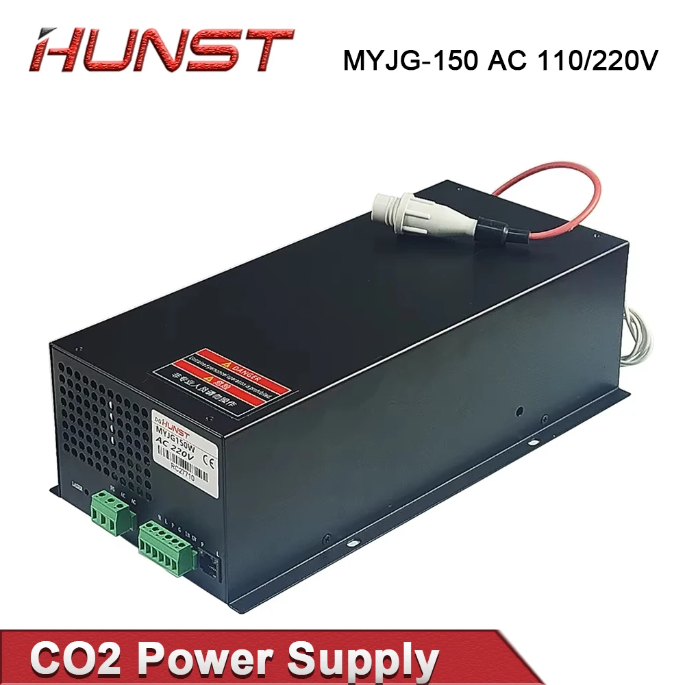 HUNST-CO2-Laser-Power-Supply-MYJG-150W-Supports-100W-120W-130W-150W-CO2 ...