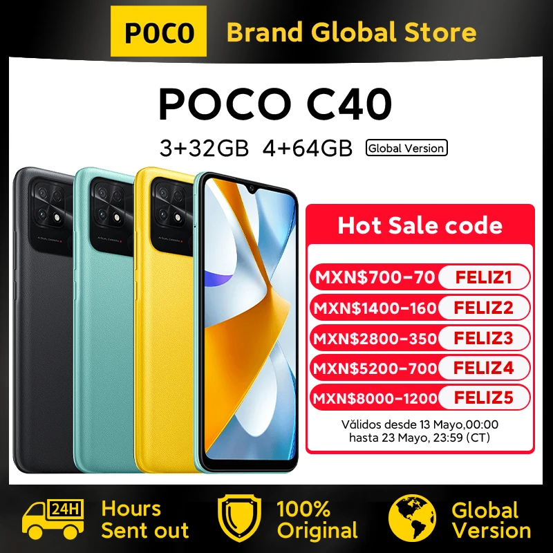 Xiaomi Poco C40 - Full phone specifications