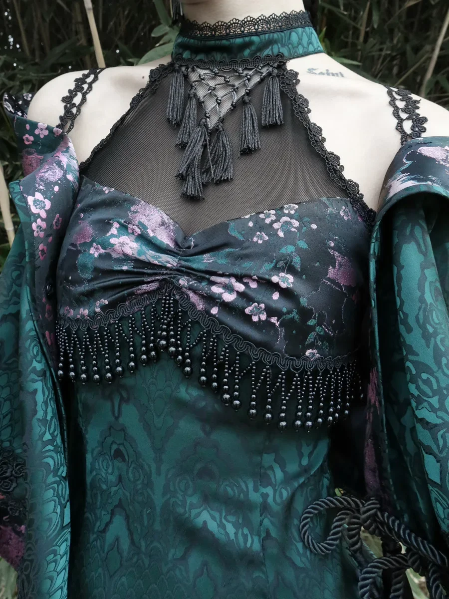 Green Gothic Dresses
