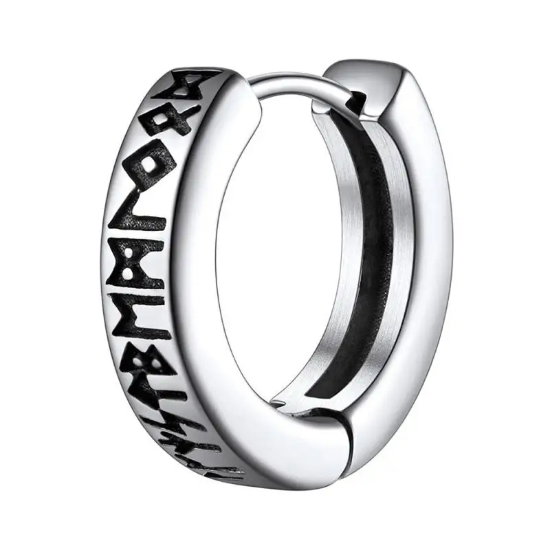 Roman-Numeral-Ear-Buckle-Irregular-Accessories-Elegant-Silver-Needle ...