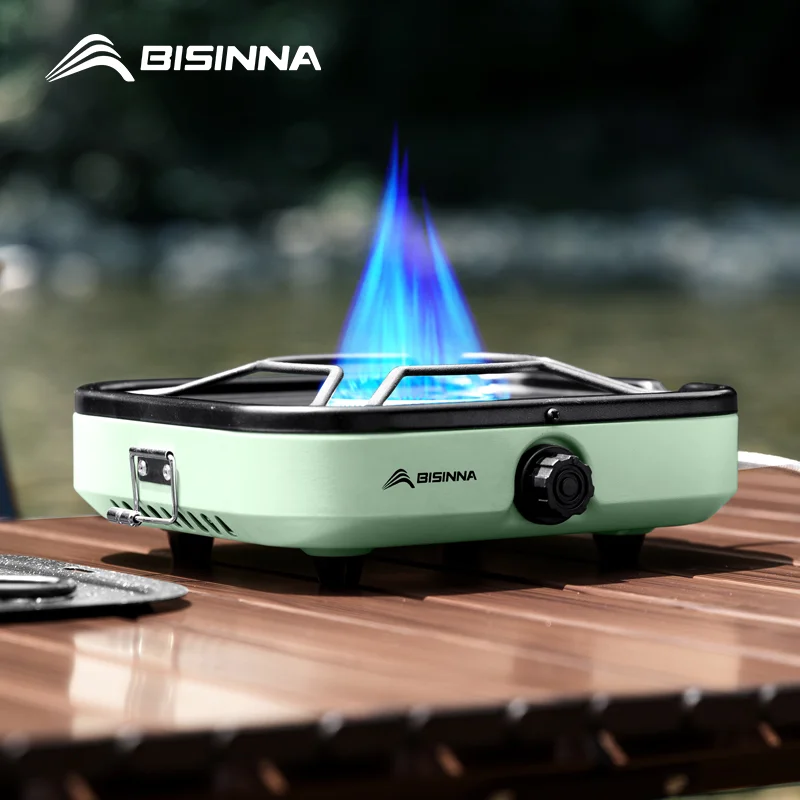 BISINNA-estufa-de-Gas-port-til-para-acampar-horno-de-casete-dividido-de ...