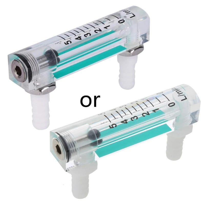 Acrylic Gas Air Oxygen Flow Meter Flowmeter Countor Indicator O2 With ...