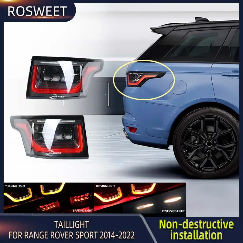 TailLights-For-Land-Rover-Range-Rover-Sport-L494-2014-2017-Upgrade-2022 ...