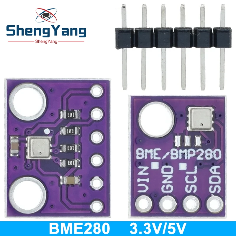 Tzt-bme280-3-3v-5v-sensor-digital-temperatura-umidade-m-dulo-sensor-de ...