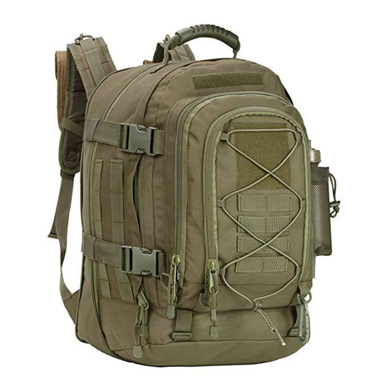 60L Men Military Tactical Backpack Molle Army Hiking Climbing Bag ...