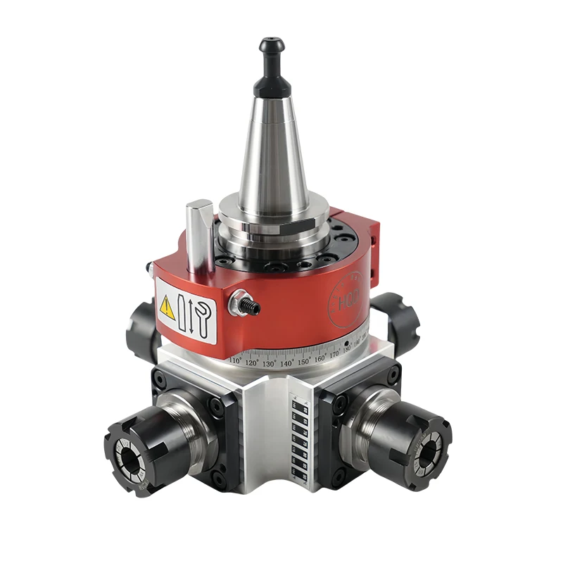 HQD 12,000 RPM Four-axis Edge Drill with ATC Spindle ISO30/HSK63F Angle ...