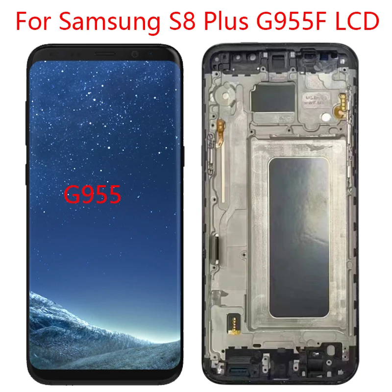 TFT-Tested-6-2-For-Samsung-S8-plus-S8-LCD-Display-Touch-panel-Digitizer ...
