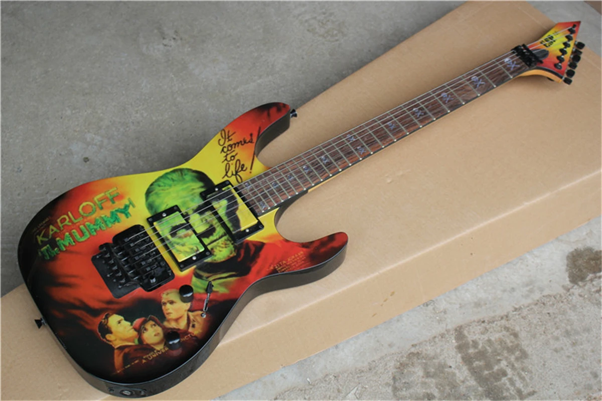 Kirk Hammett Mummy Guitar