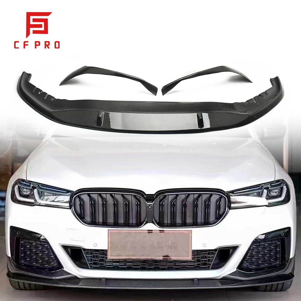 Carbon-Fiber-MP-Style-Front-Bumper-Lip-Chin-Spoiler-Winglet-Splitter ...